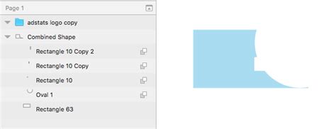 Vector Subtract Overflowing Group Of Shapes From Shape In Sketch