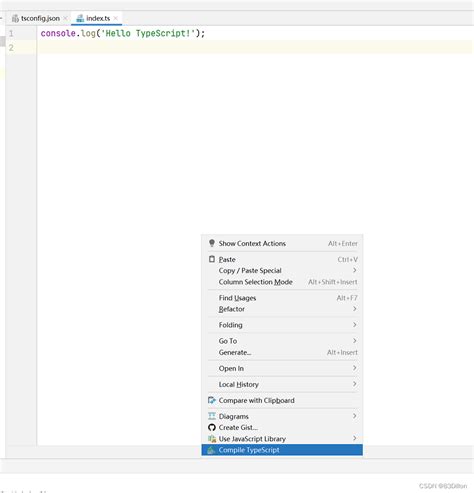 Typescript 开发环境搭建typescript环境搭建 Csdn博客
