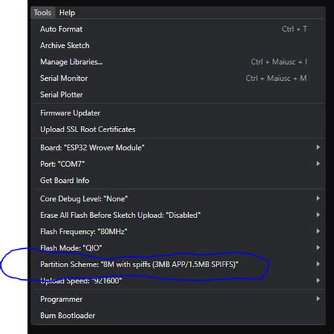 esp 32 hard resetting for infinity after uploading 3rd party boards