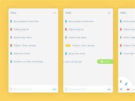List Design In Mobile User Interfaces Designs