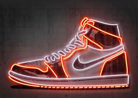 Sneaker Wallpaper Nike Jordan 1 Led By Lapakax