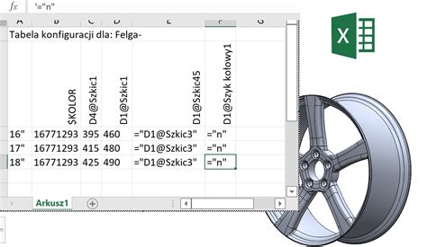 Controlling Equations In An Excel Design Table Solidworks Blog