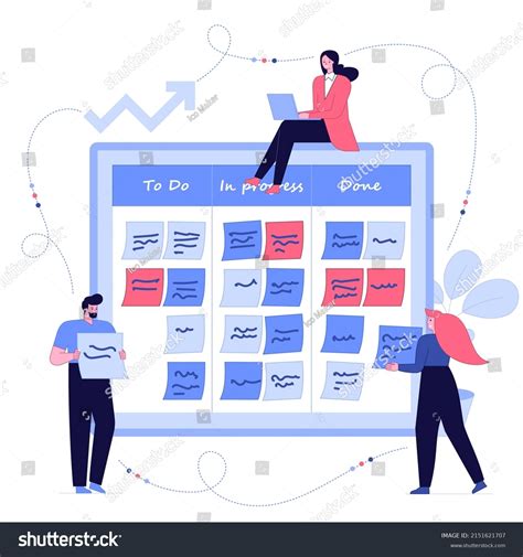 Task Management Abstract Concept Vector Illustration Stock Vector Royalty Free 2151621707
