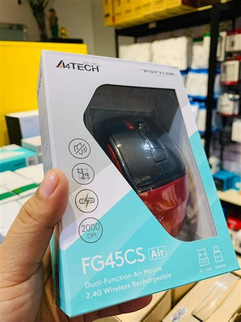 A4tech Fg45cs Air Fstyler Dual Function Air Mouse 2 4g Wireless