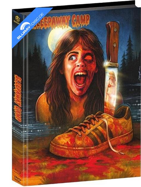 Sleepaway Camp Limited Mediabook Edition Cover C Blu Ray Dvd Blu Ray