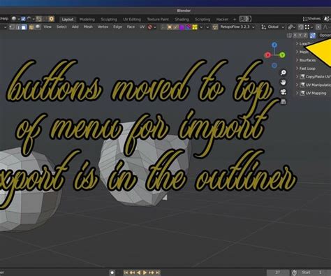 Artstation Blender Import Export Fbx And Obj In One Click Resources