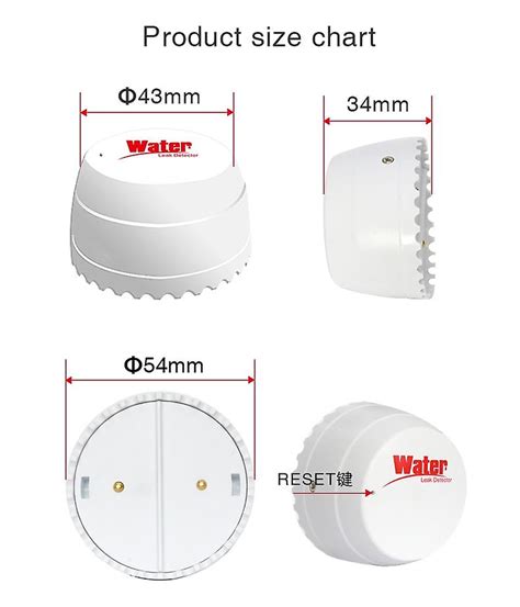 Wifi Water Leakage Detector Tuya Sound Alarm Leak Sensor Smart Home Water Level Flood Overflow