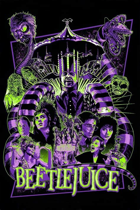 Pin By Marseven On Movies 🍿 Beetlejuice Fan Art Horror Movie Posters