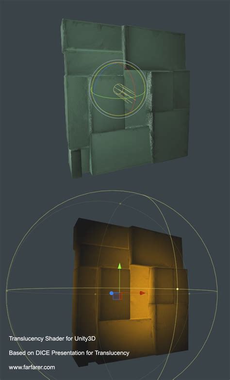 Example Of Translucency Shader In Unity3d Game Character
