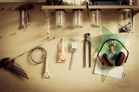 Premium Photo High Angle View Of Glasses On Table