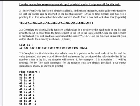 Solved Include Using Namespace Std A Node In A Linked