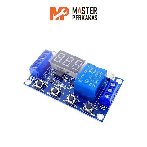 Jual Relay Timer Display 4tombol Mp Module Switch Control Delay Time Dc 6v 30v Modul Digital