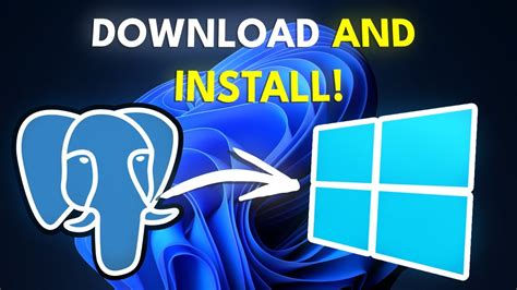 How To Download And Install Postgresql And Pgadmin 4 For Windows 11 10 Youtube