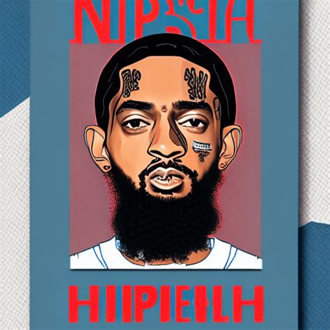 Nipsey Hussle Vector Graphic · Creative Fabrica