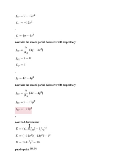 Solvedfind All The Local Maxima Local Minima And Saddle Points Of The Functions In Exercises