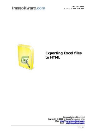 Exporting Excel Files TMS Software