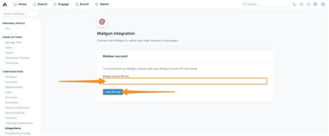 Integrate Mailgun With Apollo