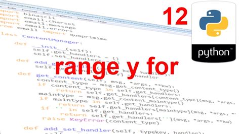 range y for 12 python básico para gente de c c y java youtube