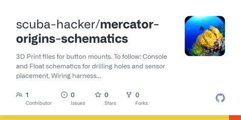 github scuba hacker mercator origins schematics 3d print files for