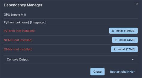 Pytorch Not Installing On Macos Issue 747 ChaiNNer Org ChaiNNer