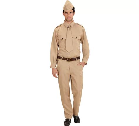 1950s American Soldier Costume For Men