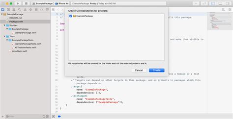 create a simple swift package swift package manager is a command line