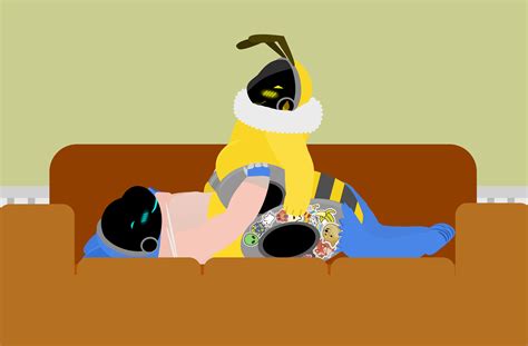 Rule 34 Anthro Arthropod Bee Blush Cowgirl Position Duo Female Female Penetrated From Front