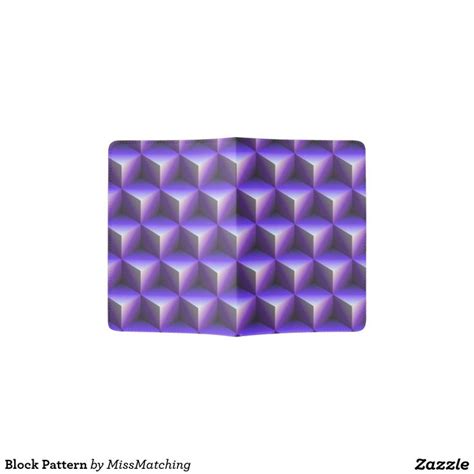 Block Pattern Passport Holder Pattern Blocks Passport Holders Purple