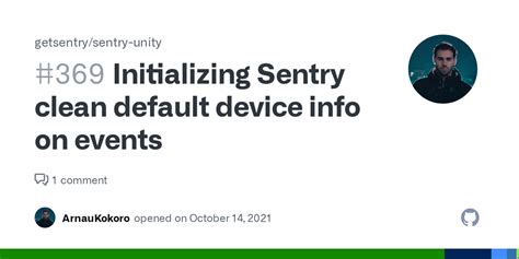 Initializing Sentry Clean Default Device Info On Events Issue Getsentry Sentry Unity