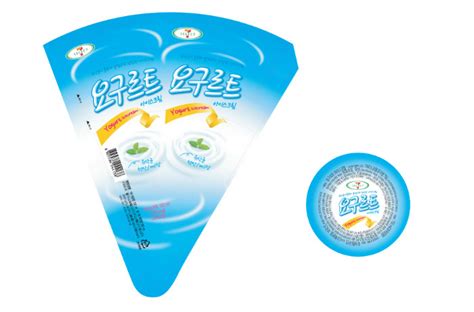 세븐일레븐 Pb상품 요구르트 아이스크림 패키지 제작