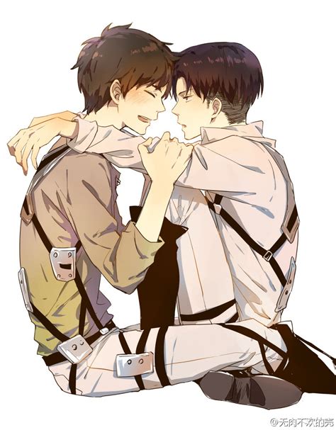 Eren Yeager And Levi Shingeki No Kyojin Drawn By Feiqiuxuan Danbooru