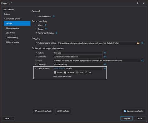 All About Apexsql Database Installer Packages