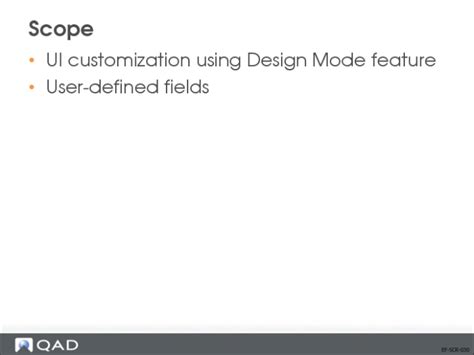 Screen Customization