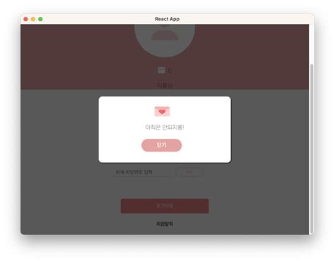 react 모달 창 구현해보기 라이브러리 react modal
