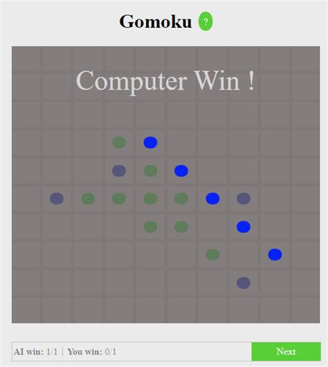 github arman18 gomoku web web version of gomoku game