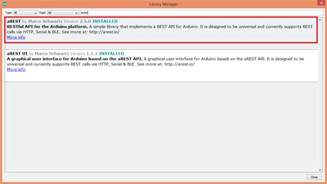 Esp32 Getting Started With The Arest Library Techtutorialsx