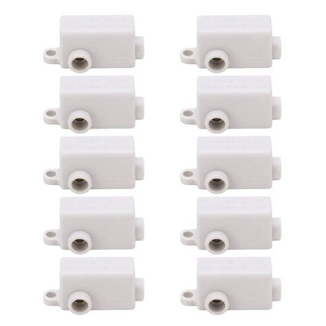 10pcs Zk T06 Wire Connector 400v 60a High Power 1 In 2 Out Splice