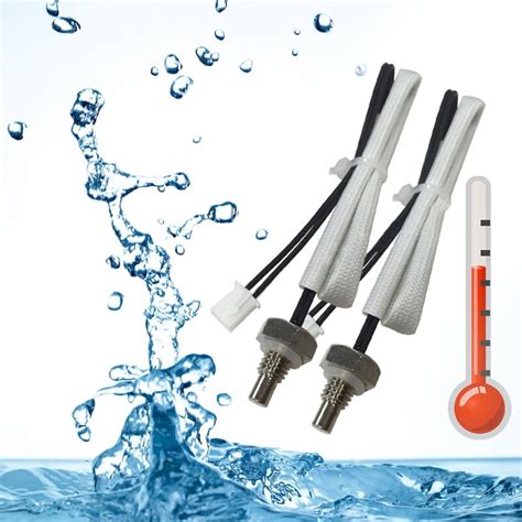 Sensor De Temperatura De Termistor Ntc 50k Sonda Grandado