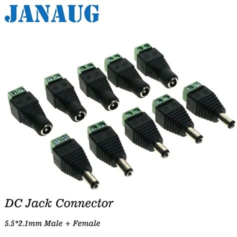 Aliexpress Com Buy PCS DC Power Adapter Male Female Connector X Mm Plug From Reliable