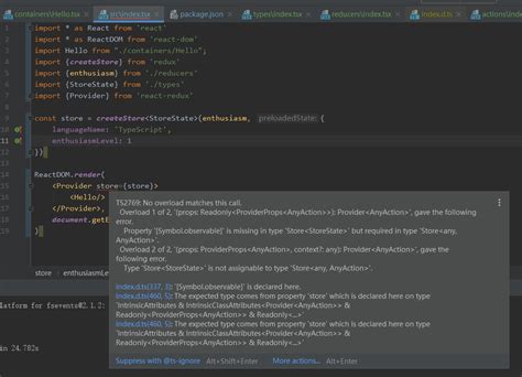 用typescript新建一个react项目的示例（react typescript redux） · issue 179