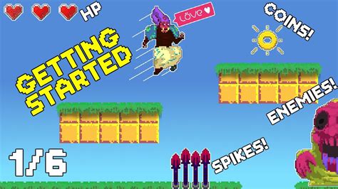 How To Make A Platformer Game In 2021 The Map Love2d 16 Youtube