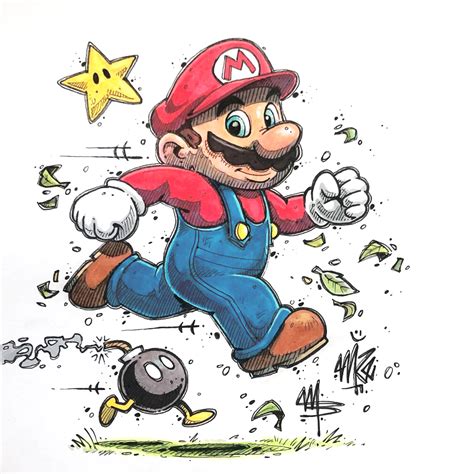 Mario Fan Art By Michaelvandenbosch On Deviantart