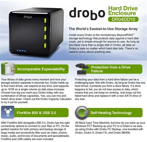 Data Robotics Drobo Dr04dd10 At Best Price Data Robotics Drobo Dr04dd10 At Best Price