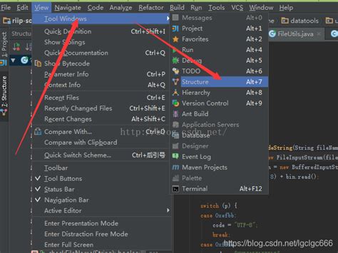 idea的outline显示 idea outline csdn博客