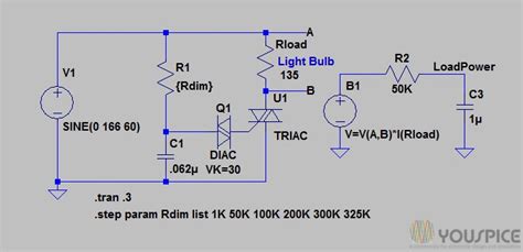 Scr Dimmer Circuit Diagram Circuit Diagram
