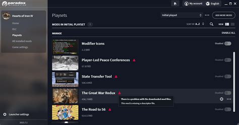 how to fix mods missing a descriptor file r hoi4