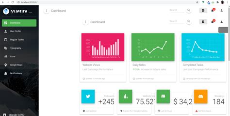 AppBar And Footer Not Showing Correctly Issue Creativetimofficial Vuetify Material