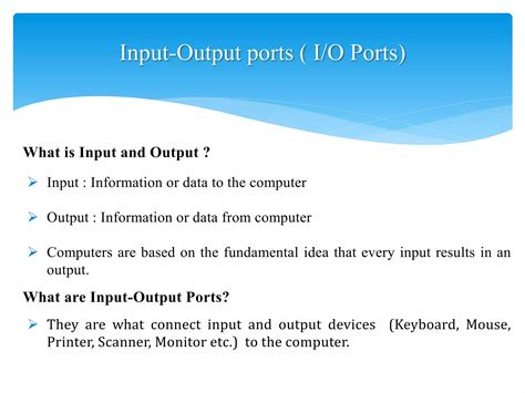 input output in computer orgranization and architecture ppt