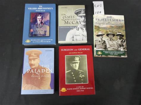 Sold At Auction Australian Military Biographies