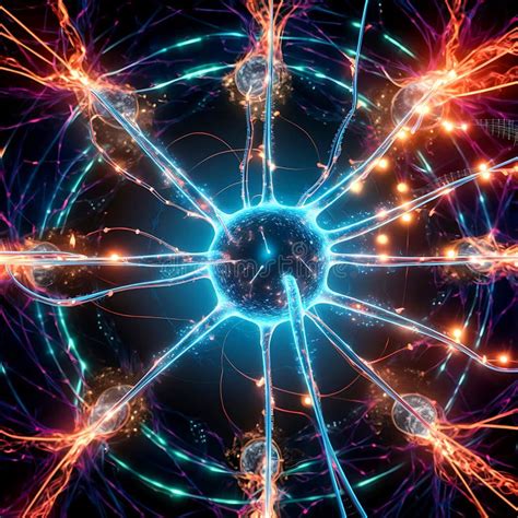 Cellular Dynamics Mapping The Interconnected Web Of Biological Life Forms Stock Illustration